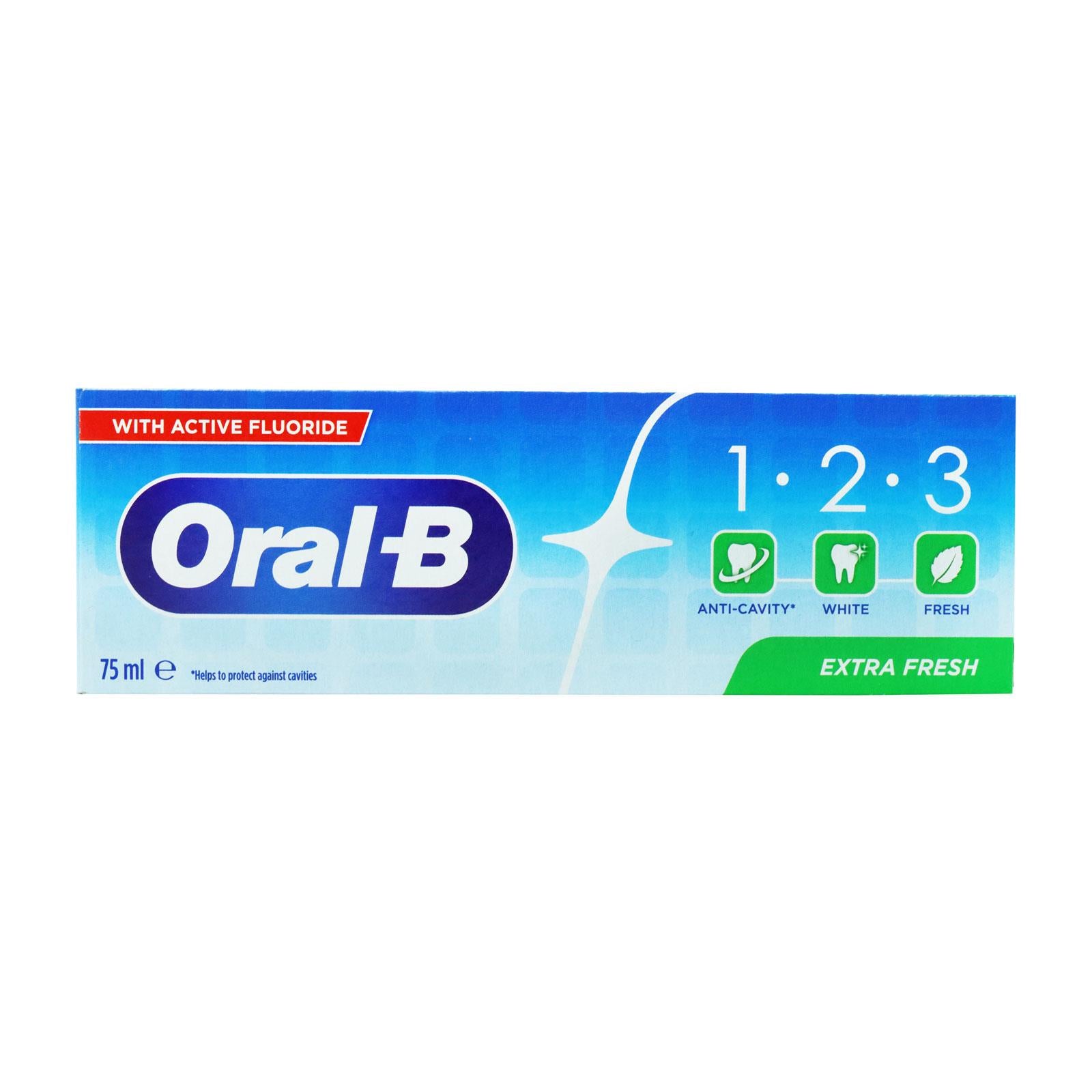 Oral-b 123 Extra Fresh 10/28 75ml