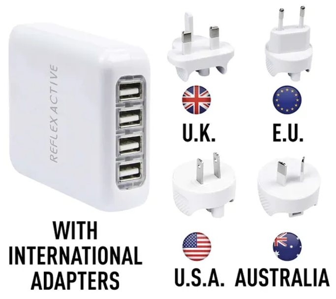 Reflex Active Multi Port Power Plug