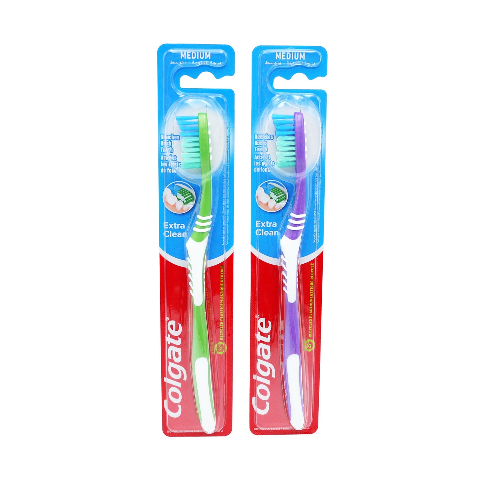COLGATE TOOTHBRUSH EXTRA CLEAN MEDIUM (1 SUPPLIED)