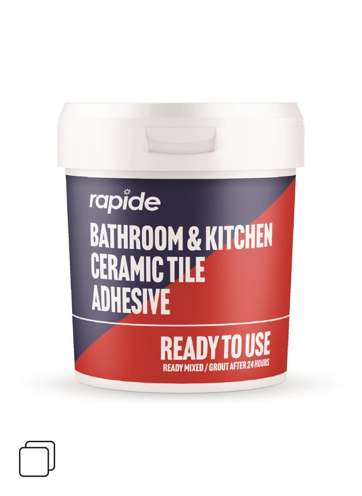 Rapid Bathroom & kitchen Tile Adhesive 1kg
