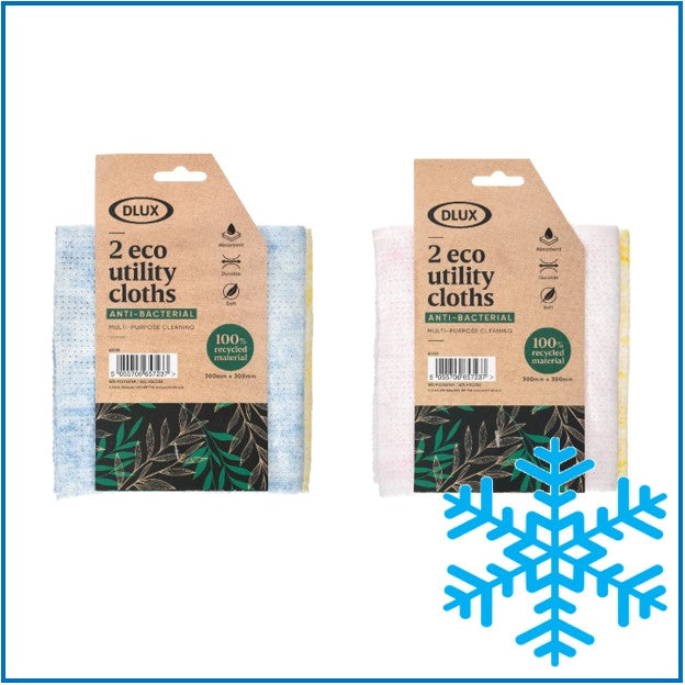 DLUX Eco Utility Cloths 2pk