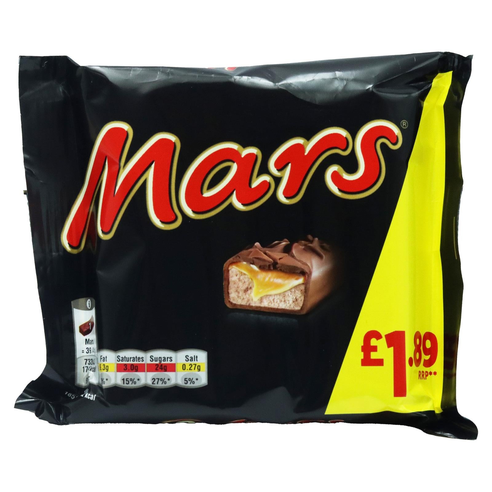 Mars Bar 3pk Pm£1.89 16/08/26