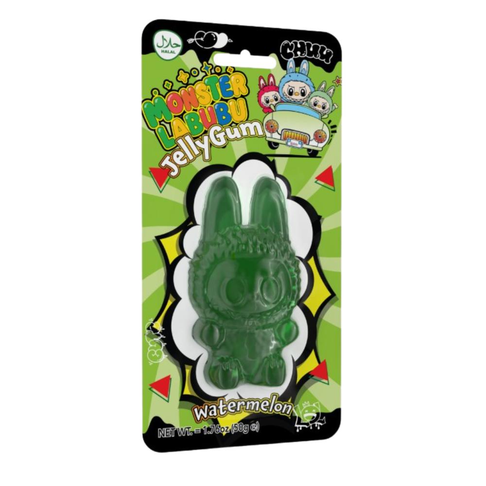 Monster Labubu Watermelon Jelly Gum 50g