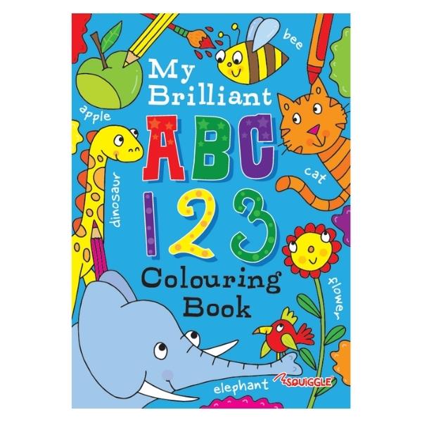 ABC/123 Colouring Book