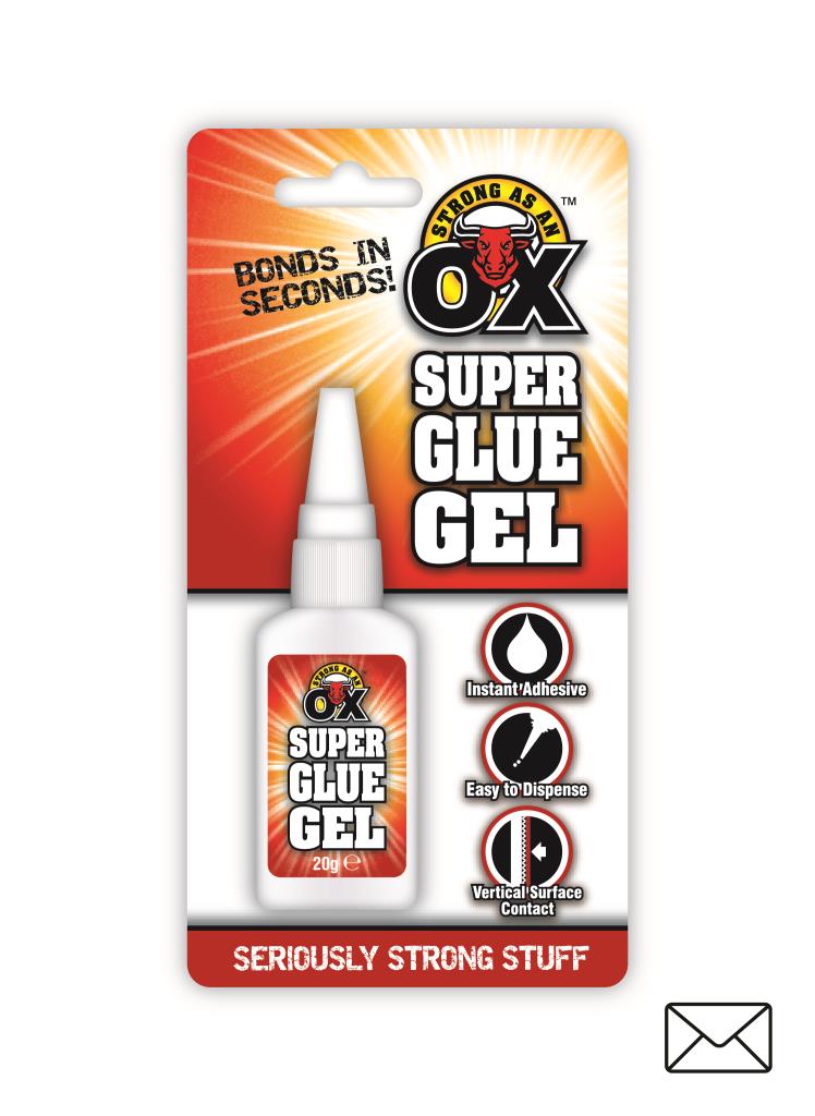 Strong as an Ox Super Glue Gel - 20g